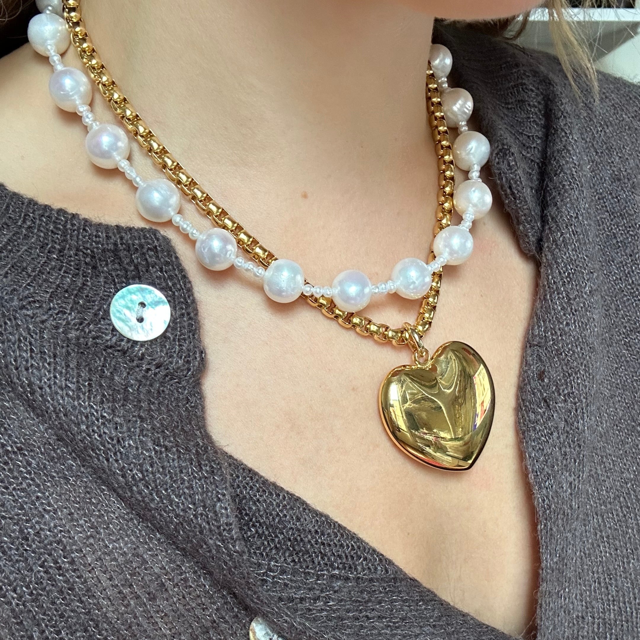 Élysées Pearl Necklace – Maggie Villamaria